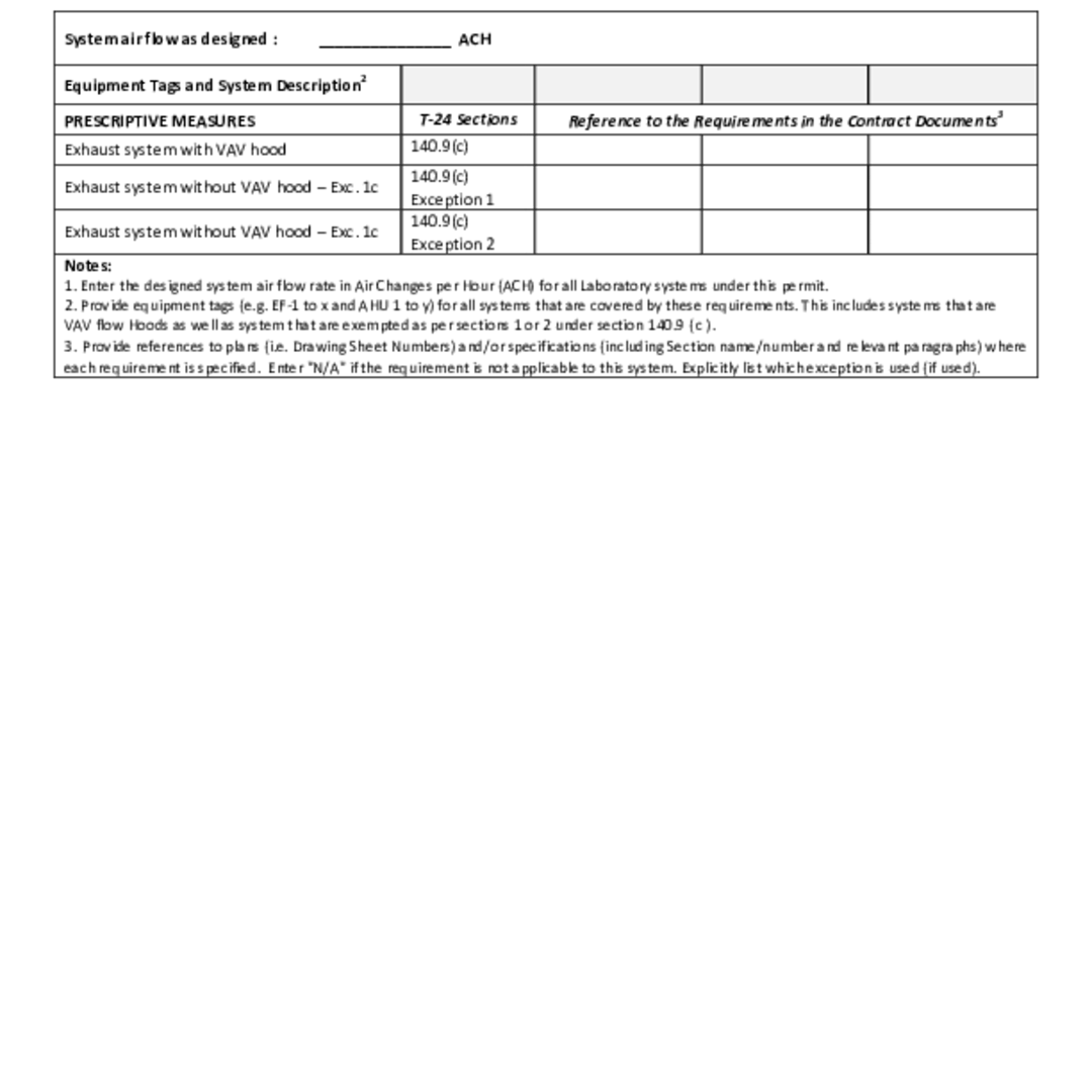 Energy Code Ace - 2016-NRCC-PRC-09-E : Laboratory Exhaust